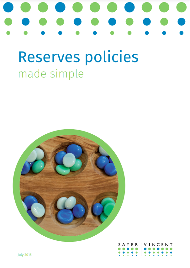 Reserves policies made simple - Sayer Vincent